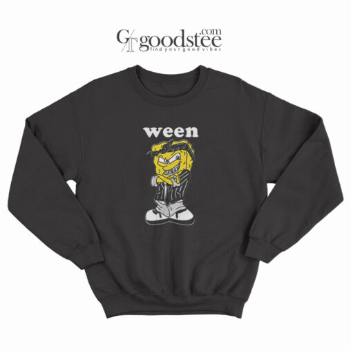 Gangster Spongebob Squarepants Ween Sweatshirt Goodstee
